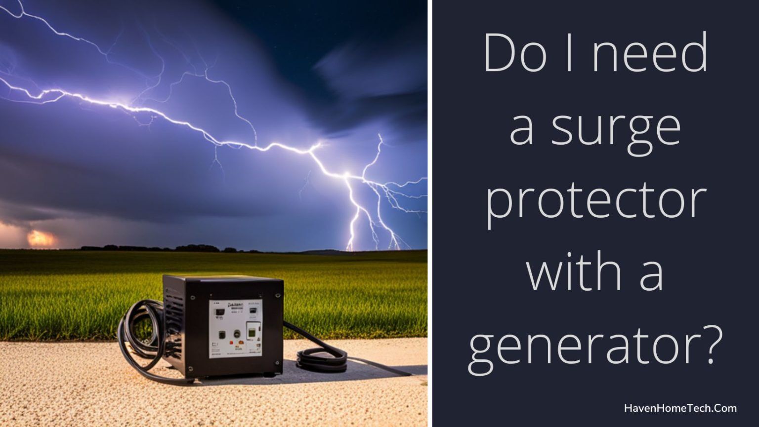 Surge Protectors For Generators | Haven Home Tech
